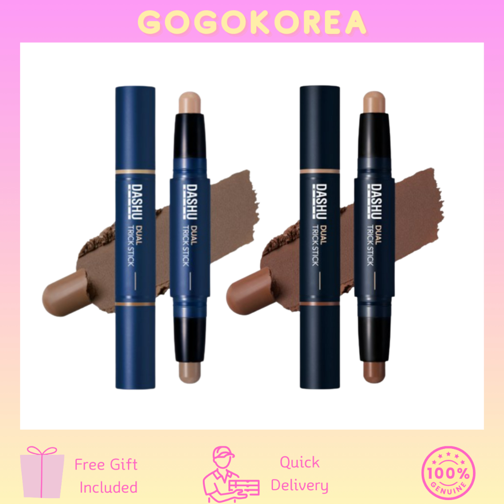 [DASHU] Mens Dual Trick Stick 3.4g (คอนซีลเลอร์ Dual Head+Shedding ...