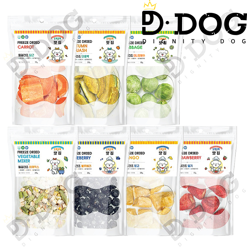 ODOG ODOG 】 สุนัขแช่แข็งแห้งถือว่าผักและผลไม้โภชนาการสัตว์เลี้ยงอาหาร ...
