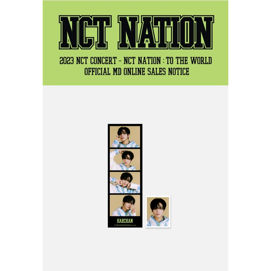 [PREORDER] NCT - 4 CUT PHOTO SET - 2023 NCT CONCERT NCT NATION : To The ...