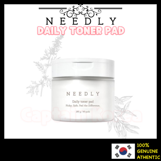 [NEEDLY] Needly Daily โทนเนอร์แพด - 280 กรัม / 60 แผ่น | Shopee Thailand