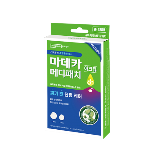 DONGKOOK Madeca Medi Patch 38 แผ่น/กล่อง Early skin spot trouble ACNE ...