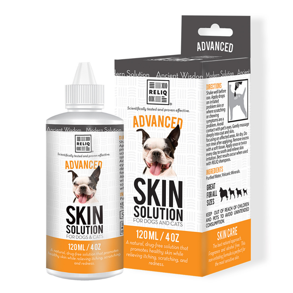[Reliq] Advanced Skin Solution for Dogs & Cats 120ml | Shopee Thailand