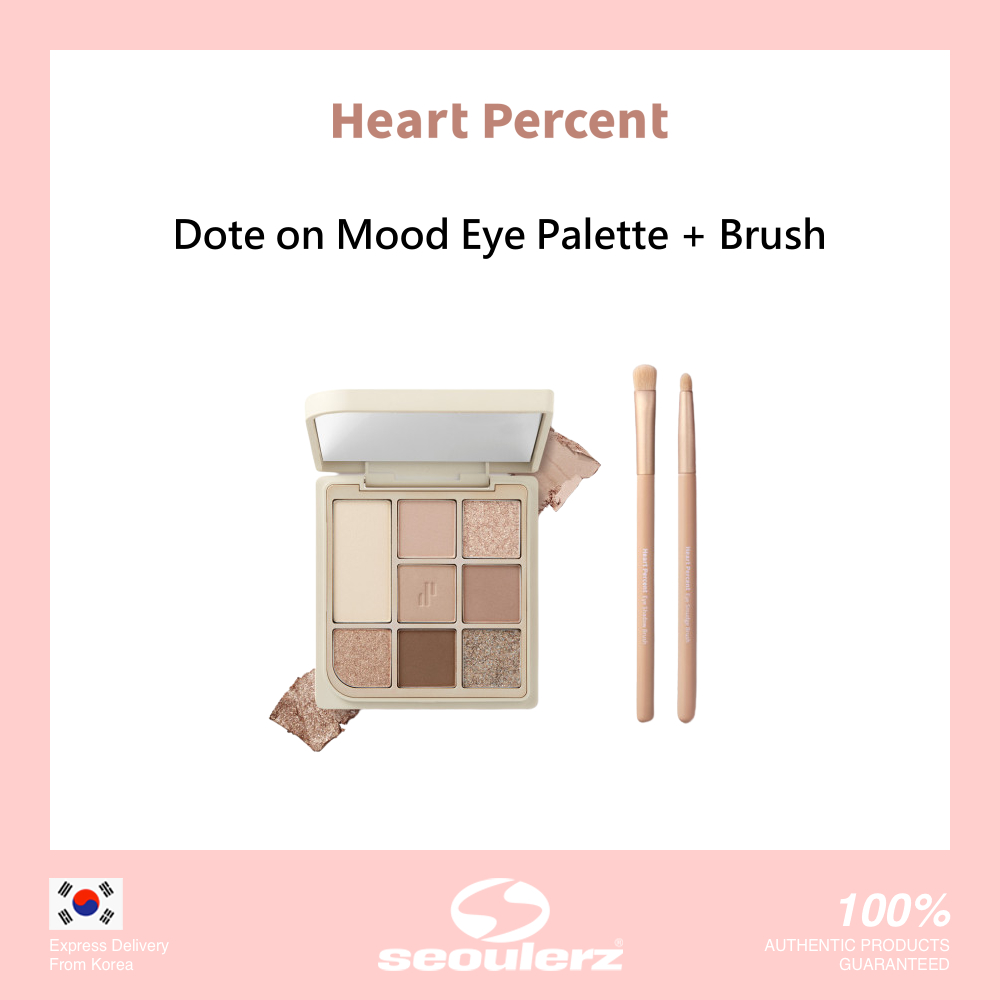 [HEART Percent] Dote on Mood พาเลตตา 6 สี 8 กรัม | Shopee Thailand