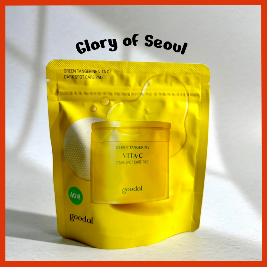 [รีฟิล] Goodal Green Tangerine Vita C Toner Pad Plus Refill 40ea ...