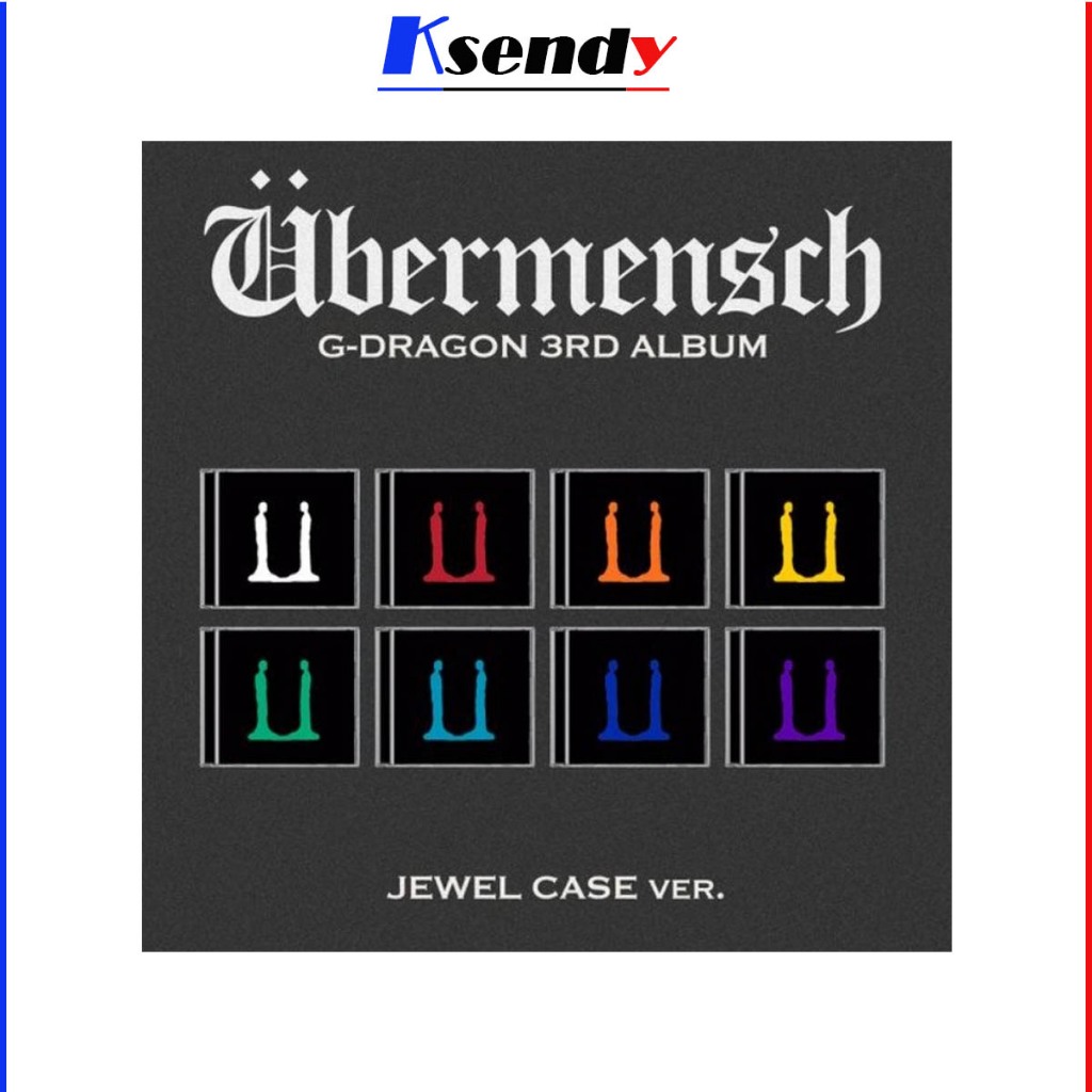 G-dragon GD bermensch อัลบั้มสตูดิโอ 3 ปี JEWEL Ver | Shopee Thailand