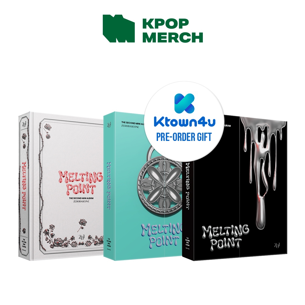 (Ktown4u POB) ZEROBASEONE(ZB1) - 2nd Mini Album [ Melting Point ] | Shopee Thailand