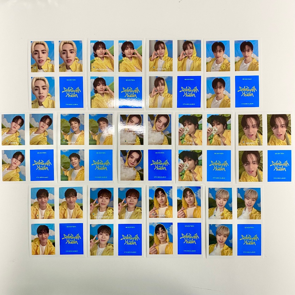 [OFFICIAL] SVT SEVENTEEN 11th Mini Album HEAVEN CARAT ver. POB WEVERSE ...