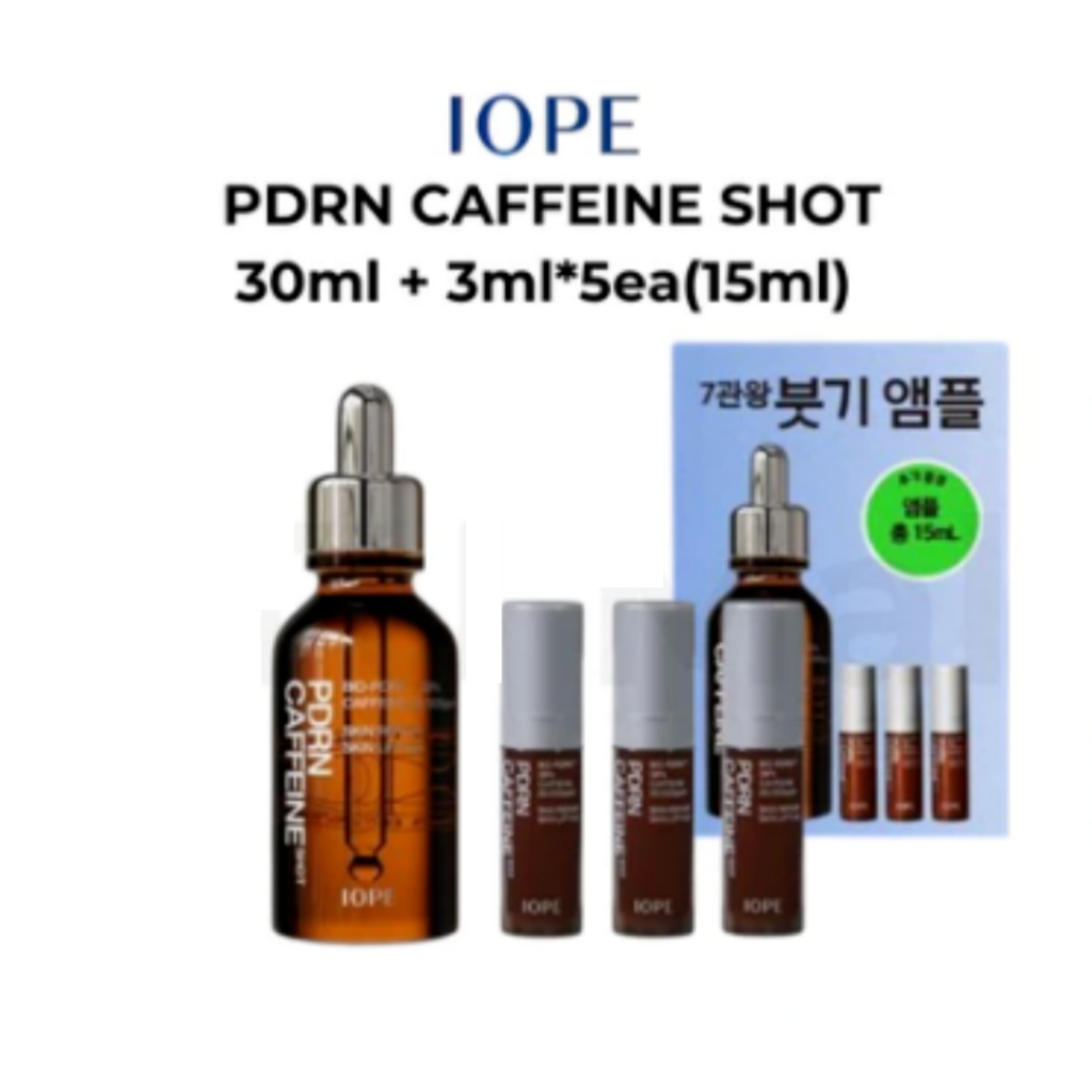 [IOPE] Pdrn CAFFEINE SHOT 30ml + 15ml | Shopee Thailand