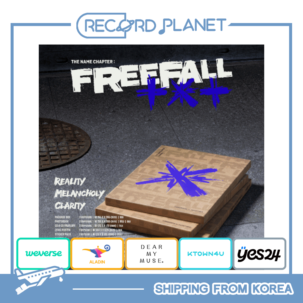 [POB] TXT - The Name Chapter: FREEFALL + Free Gift | Shopee Thailand