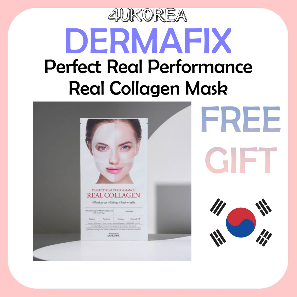 DERMAFIX Perfect Real Performance Real Collagen Mask เพื่อเพิ่มความชุ่ม ...