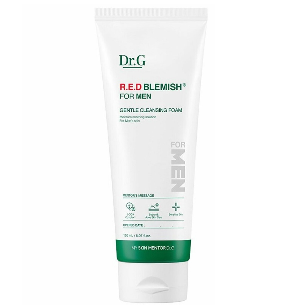 Dr.G RED Blemish For Men Gentle Cleansing Foam 150ml dr g cleanser dr.g ...