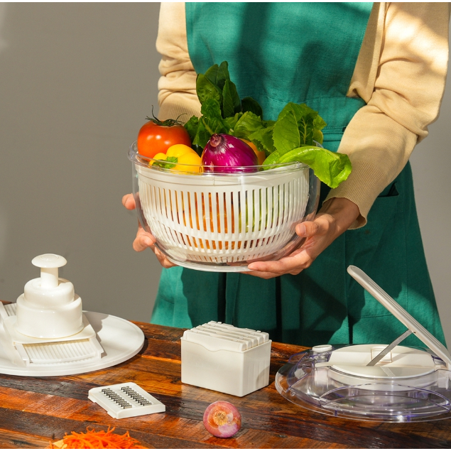 Misti MASTER SALDAL SPINNER 8PC ชุดเครื่องตัดผัก Dehydrator รวม ...