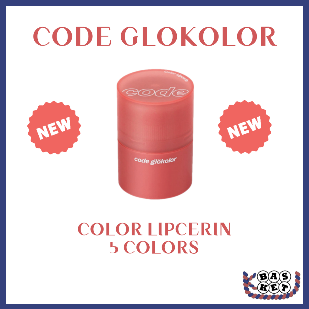 [CODE Glokolor] COLOR LIPCERIN ลิปเปอร์ 15 มล. 6 สี | Shopee Thailand