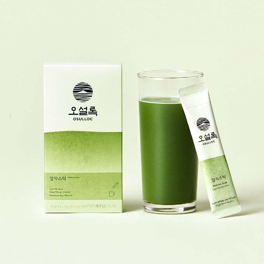 OSULLOC Jeju Premium Matcha Stick Green Tea, 5 Sticks, 70g - ซื้อ ...