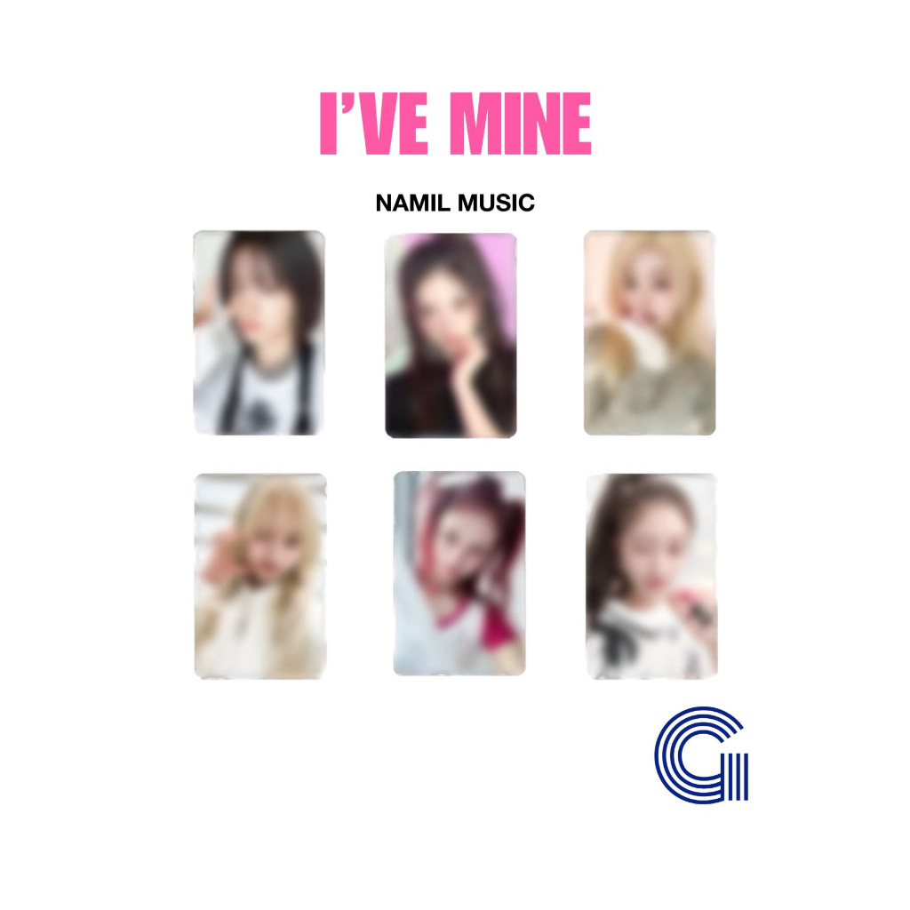 【NAMIL Music POB】 IVE - THE 1st EP [I'VE MINE] โฟโต้การ์ด | Shopee Thailand
