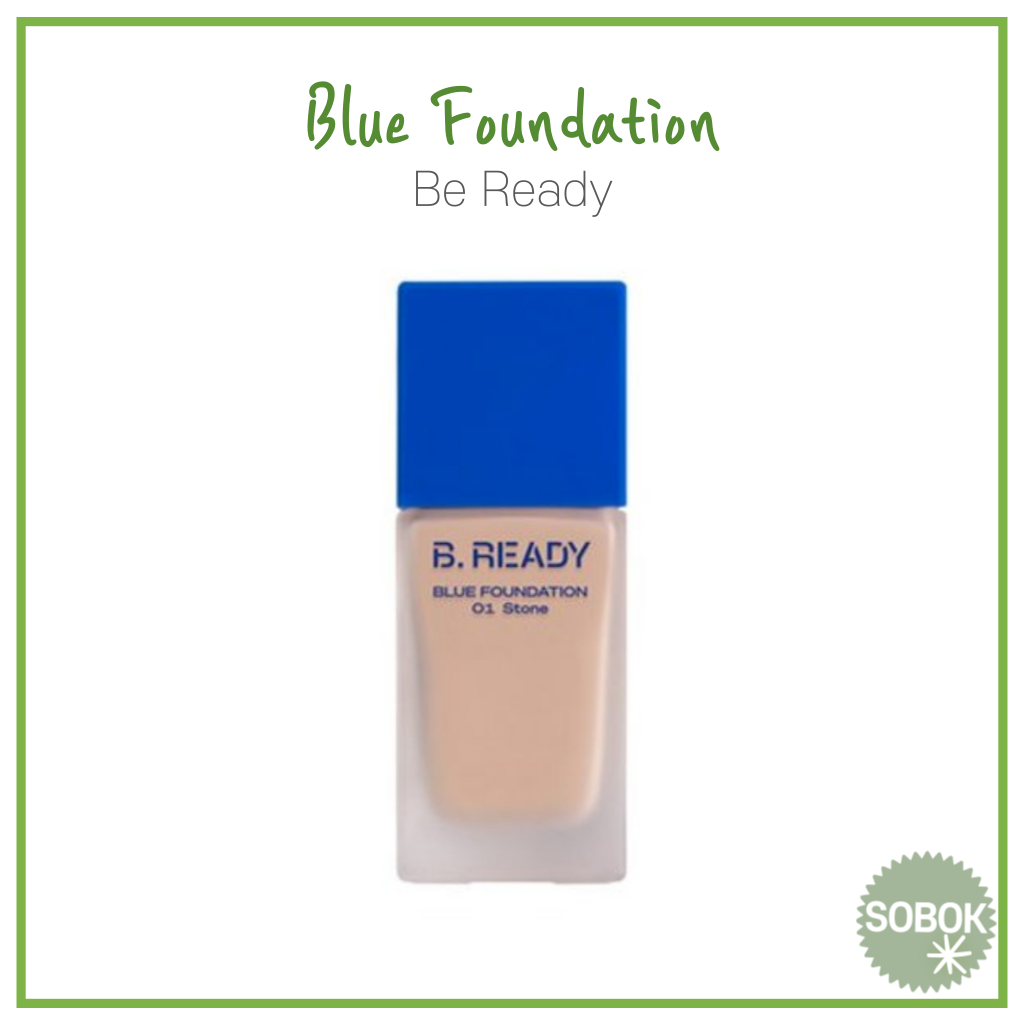 [Be Ready] Blue Foundation / Men's Foundation Men's Makeup | Shopee ...