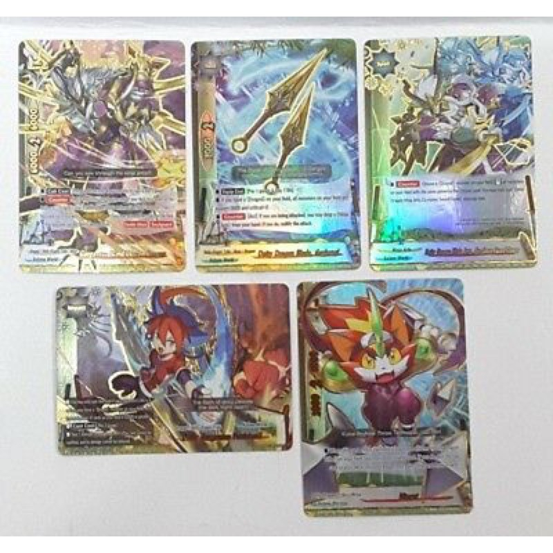 การ์ดเย็บภาษาอังกฤษ Buddyfight Gargantua Wind Demon Dragon S-BT02 ...