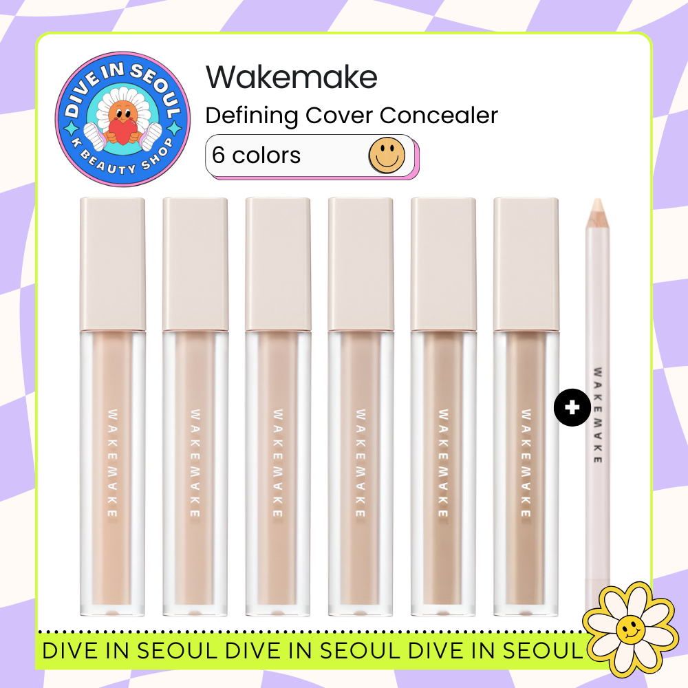 [WAKEMAKE] Defining Cover Concealer – 6 สี / 6g | Shopee Thailand