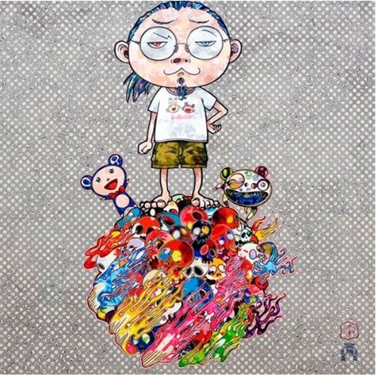 Takashi Murakami Me และ the Mr. Dobs ลิมิเต็ด พิมพ์ลาย | Shopee Thailand