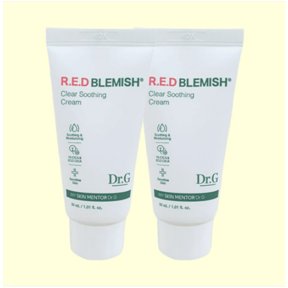 Dr.g Red Blemish Clear Soothing Cream 60 มล. - ครีมมะกอกอ่อน | Shopee ...