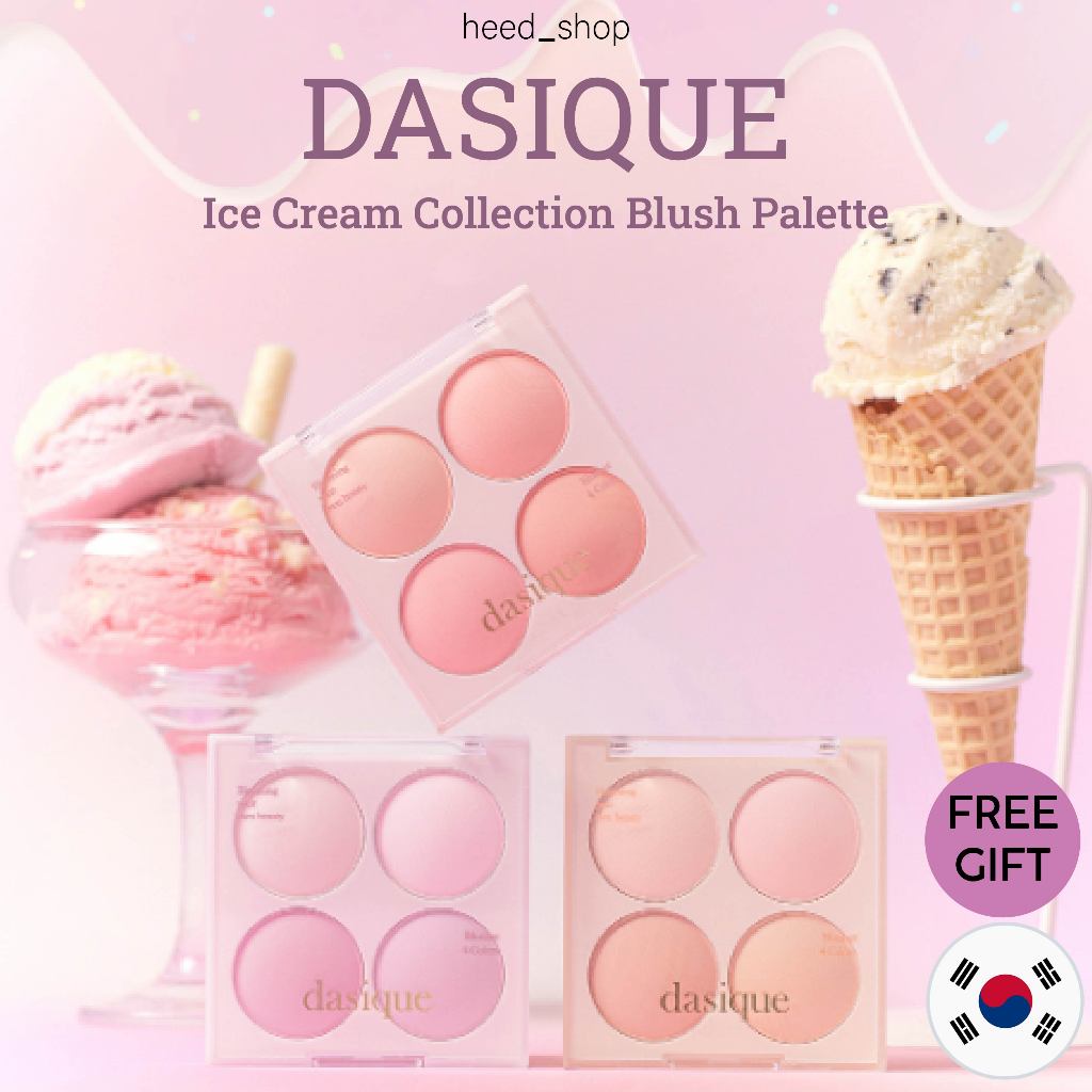 [Dasique ] Ice Cream Collection Blush Palette | Shopee Thailand