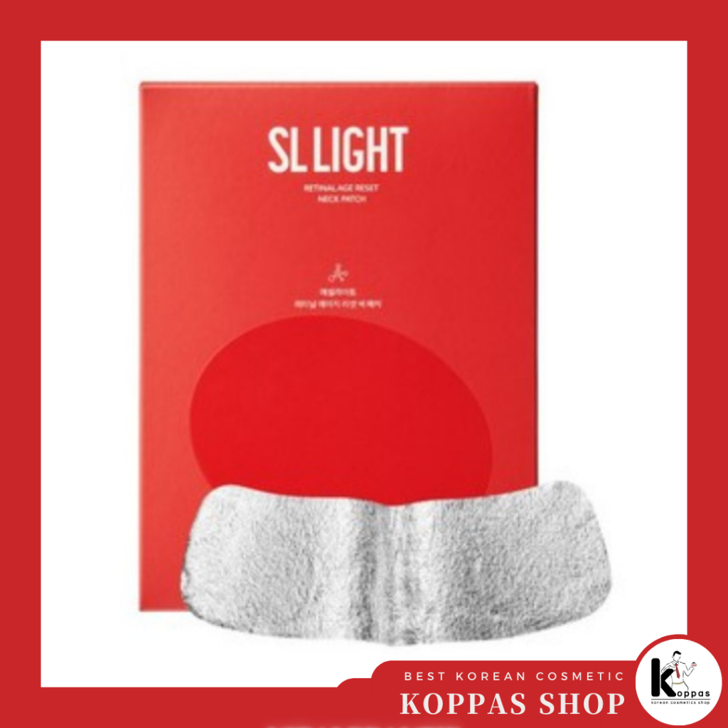 [SL Light] แผ่นแปะคอรีเซ็ต Retinal Age Reset Neck Patch (5 ชิ้น ...