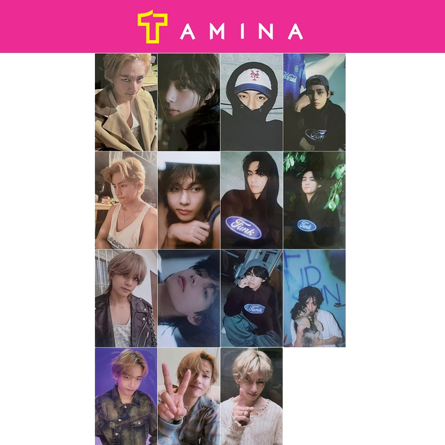 BTS V Layover Lucky Draw & PVC Photocard | Shopee Thailand