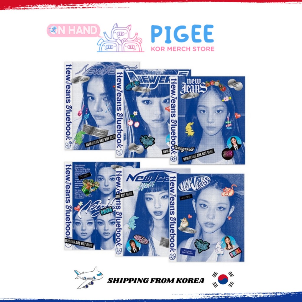 NEWJEANS - 1ST EP [ NEW JEANS ] Bluebook Ver. | Shopee Thailand