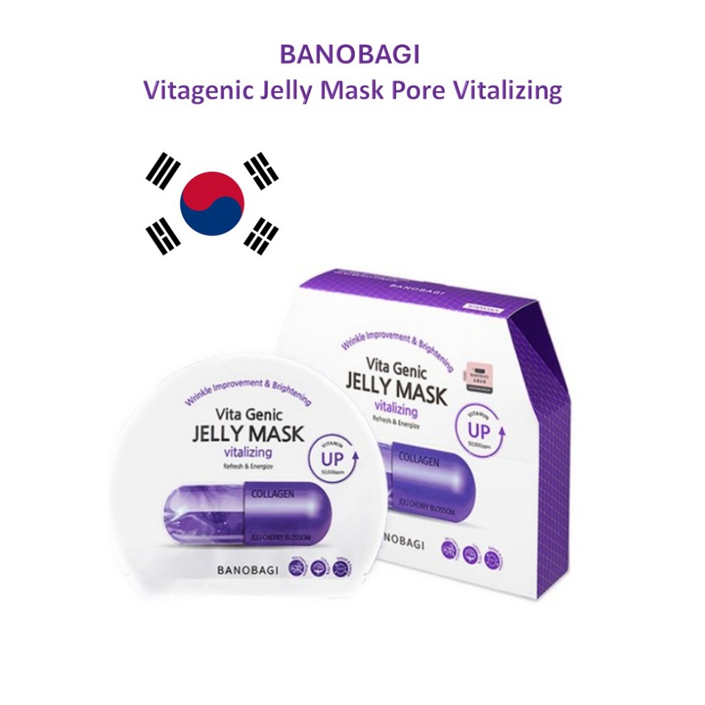 Banobagi Vitagenic Jelly Mask Vitalizing 10 ชิ้น 1 ชิ้น (KOREA ...
