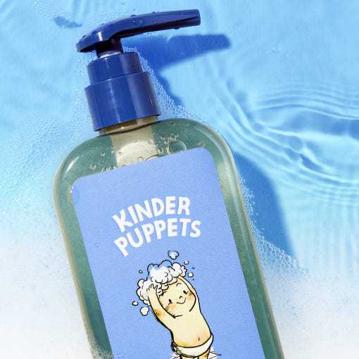 Kinder Puppets Made in Korea Gentle on Eyes Baby Shampoo & Bath 300ml ...