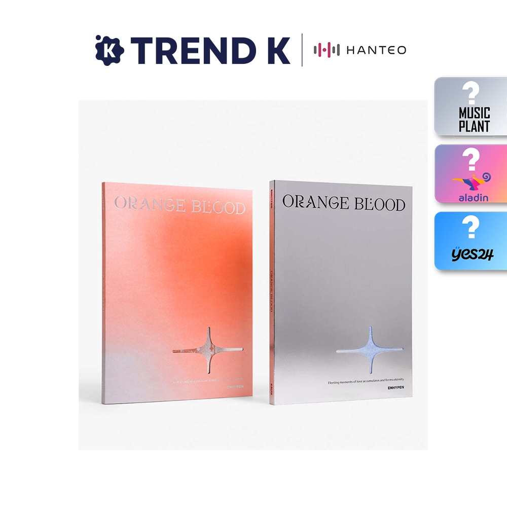 ENHYPEN - 5th Mini Album [Orange Blood] | Shopee Thailand