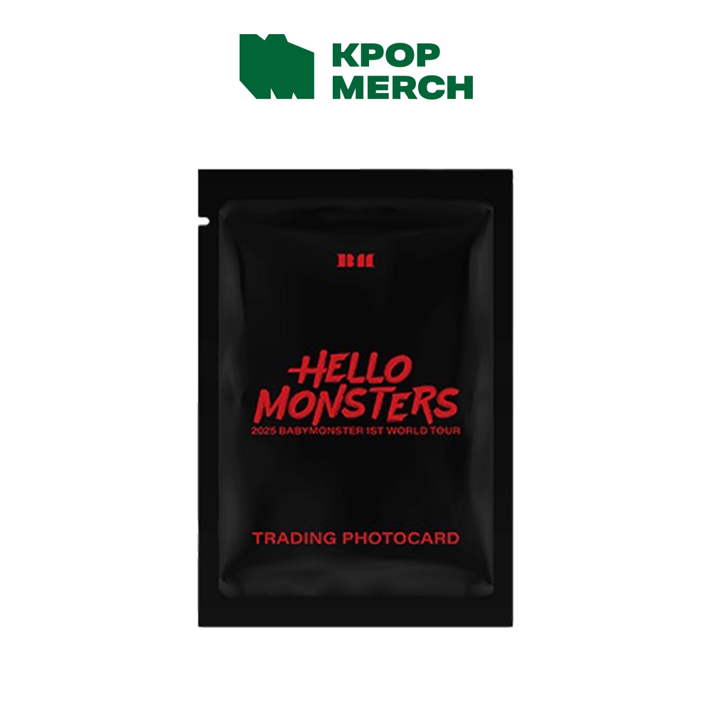 BABYMONSTER - 1st World Tour [ Hellomonsters ] Trading photocard | Shopee Thailand