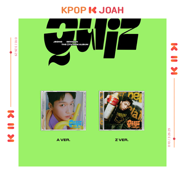 (JEWEL Ver.) JEONG SEWOON [QUIZ] 6th MINI ALBUM (5th Jan.2024) | Shopee ...
