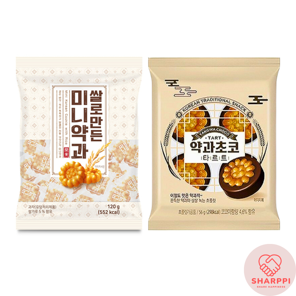 [ขนมเกาหลี] Mini Honey Yakwa 120g ของว่างในวัยเด็กแบบดั้งเดิมของเกาหลี ...