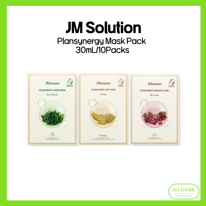 [JMsolution] Plan Synergy Mask Pack 30ml (10 แผ่น) - Deep Hydration & Skin Nourishing in One ...