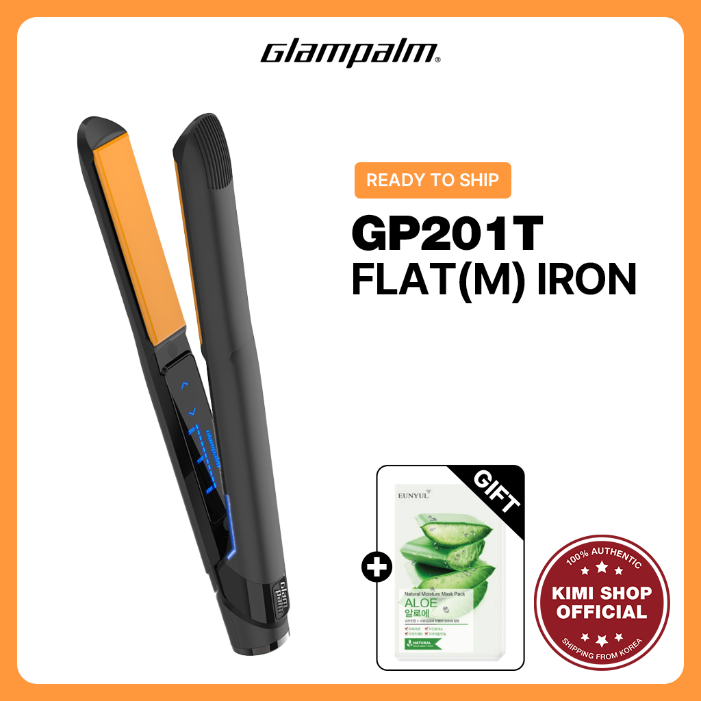 [Glampalm] แปรงหวีผมตรง GP201T Flat(M) Iron / Shipping from Korea | Shopee Thailand
