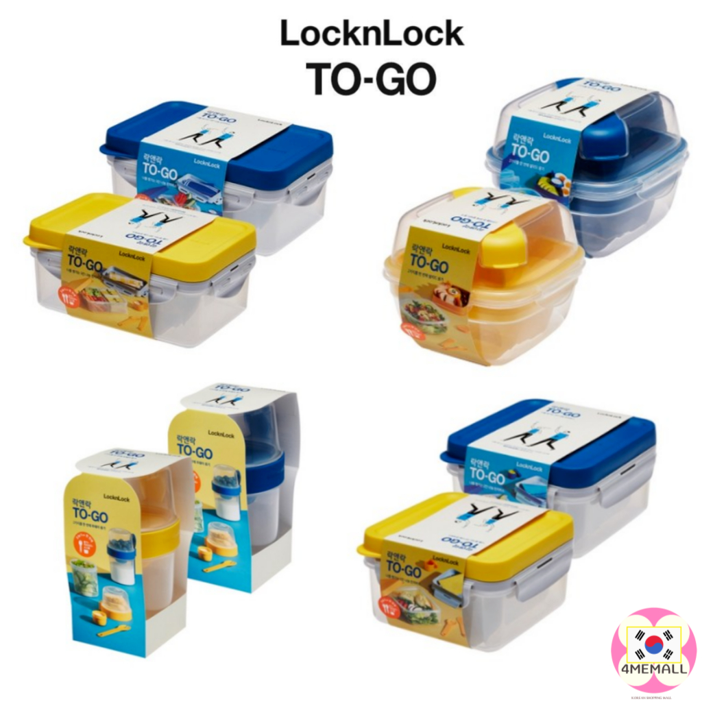 LOCK & LOCK Locknlock To Go Lunch Box Salad Box Food Box Picnic Box ...
