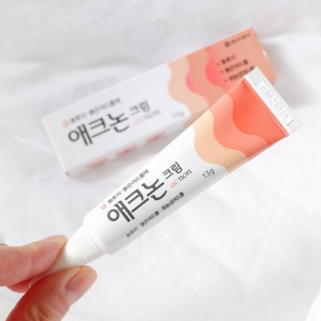 DONG-A ดงอา ฟาร์มา Acnon Cream Acne Care Treatment สิวเสี้ยน สิวหนอง ...