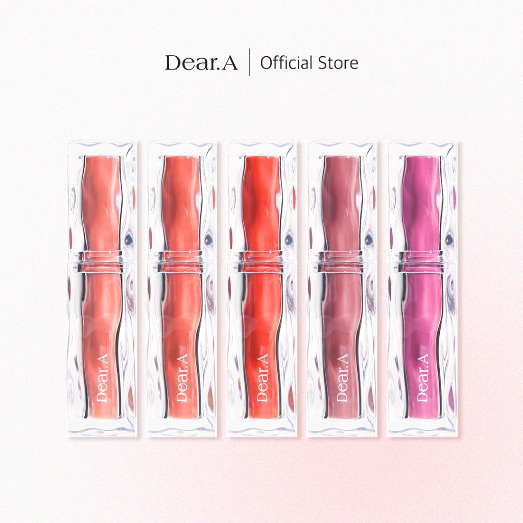 [ซงจีอา Pick!!] Dear.A Hydro Dewy Tint - ลิปทินท์เนื้อฉ่ำวาว Glossy ...