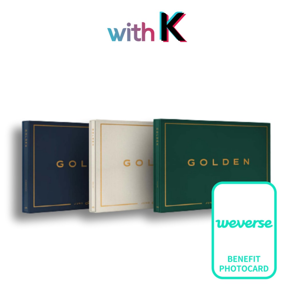 [Weverse] JungKook - GOLDEN / 1st Album | Shopee Thailand