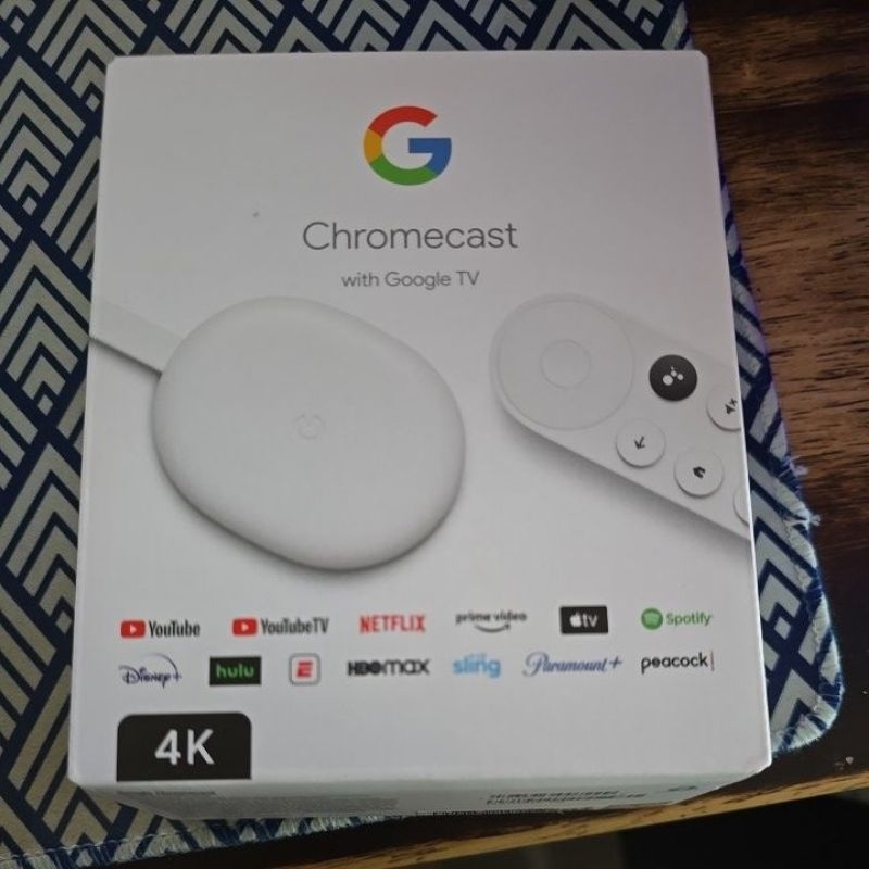Google Chromecast with Google TV 4K (GEN 4) มือสอง อายุไม่เกิน 1 ...