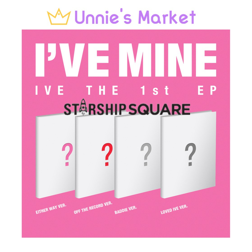 [POB] IVE [I'VE MINE] Album (EITHER WAY ver. / OFF THE RECORD ver ...
