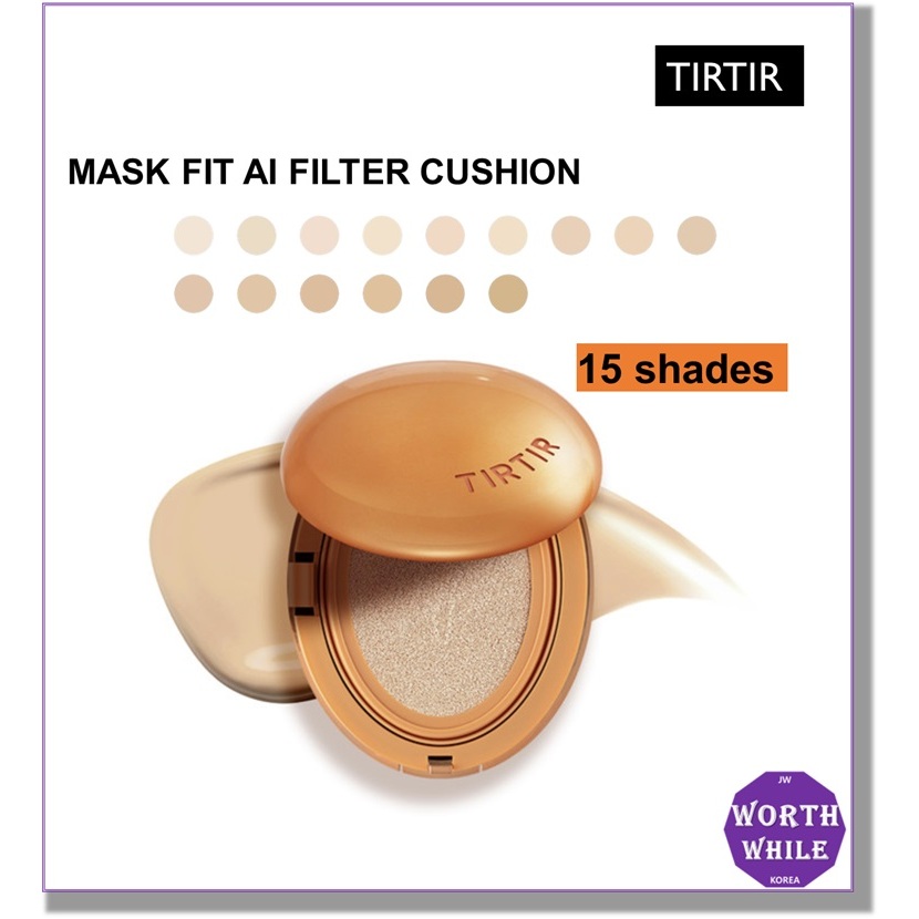 🆕Tirtir Mask Fit AI Filter Cushion SPF30 PA++/ 15 เฉดสี | Shopee Thailand