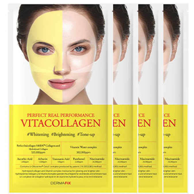[ผลิตในเกาหลี] Dermapix Perfect Real Performance Vitacolagen Mask Pack ...