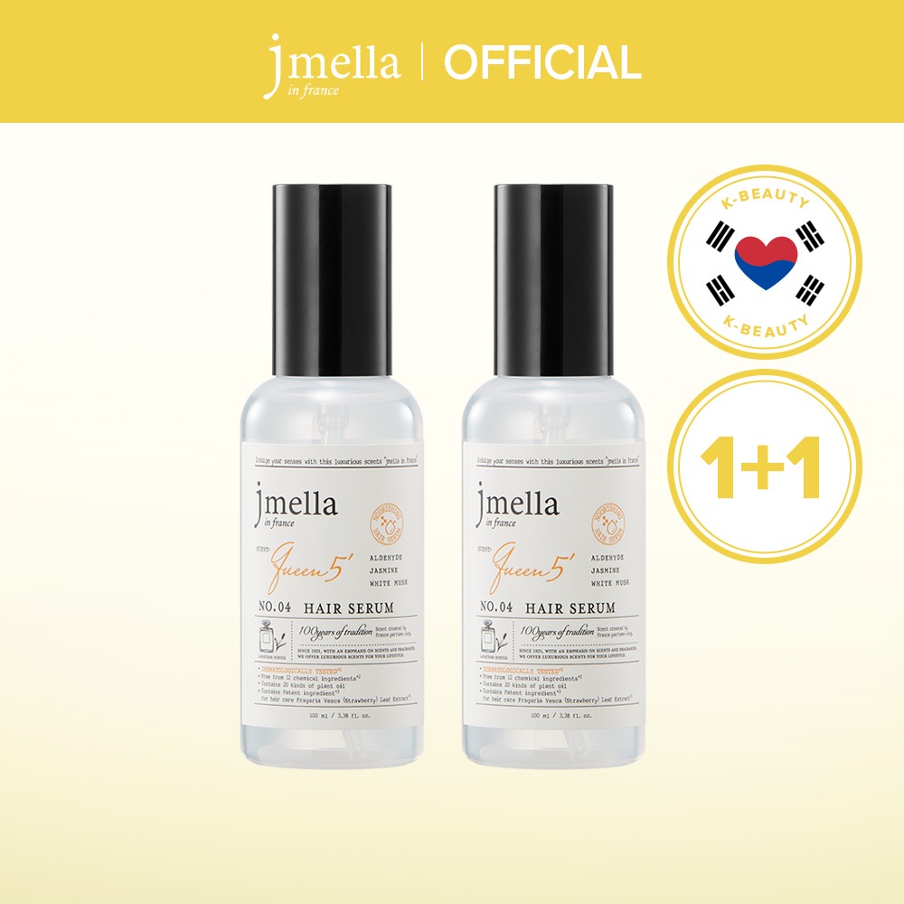 1+1 [JMELLA] FAVORITE QUEEN 5 เซรั่มบํารุงเส้นผม (100 มล.) | Shopee ...