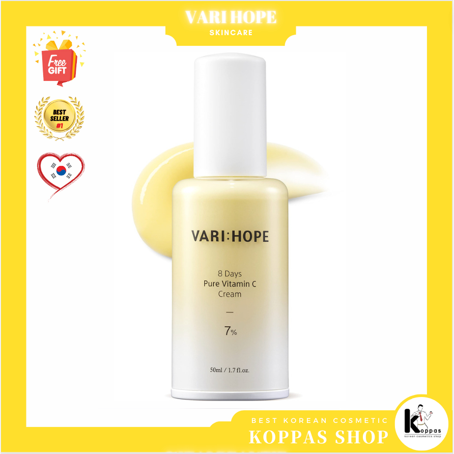VARI:HOPE ครีมวิตามินซีบริสุทธิ์ 8 วัน 7% 50 มล. 8 Days Pure Vitamin C ...