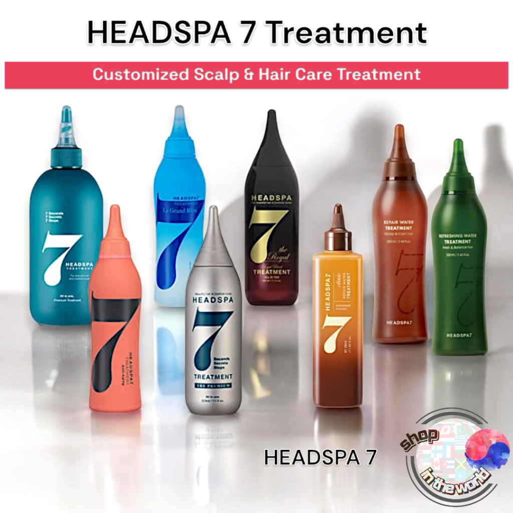 Head Spa 7 Treatment Blue Eye Black / Premium / Royal Black / Anti ...