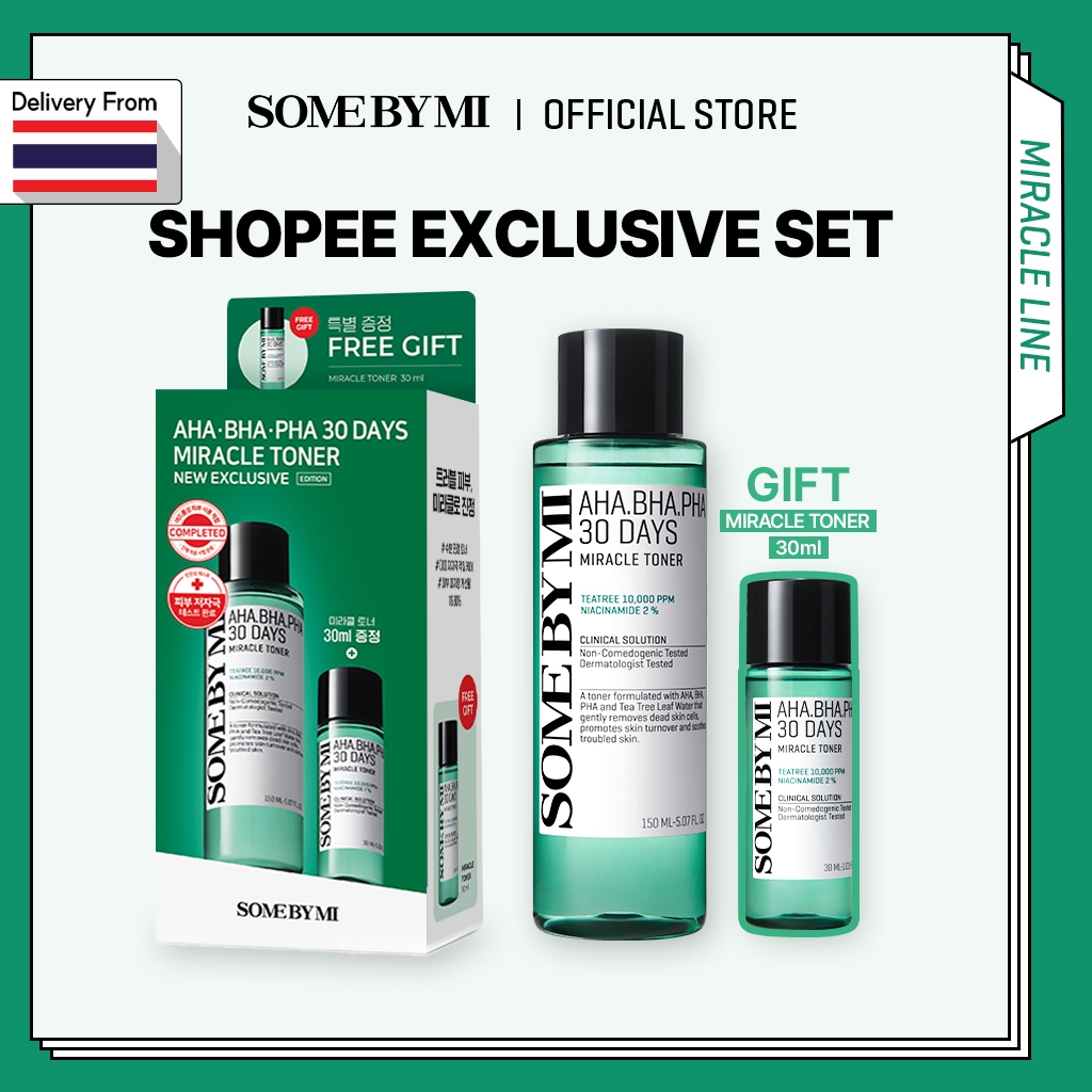 [Limited Edition] SOME BY MI Miracle Toner + Miracle Toner 30ml, โทนเน ...