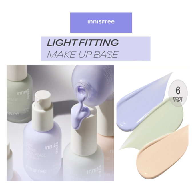 [innisfree ] Light Fitting Makeup Base -30ml | Shopee Thailand