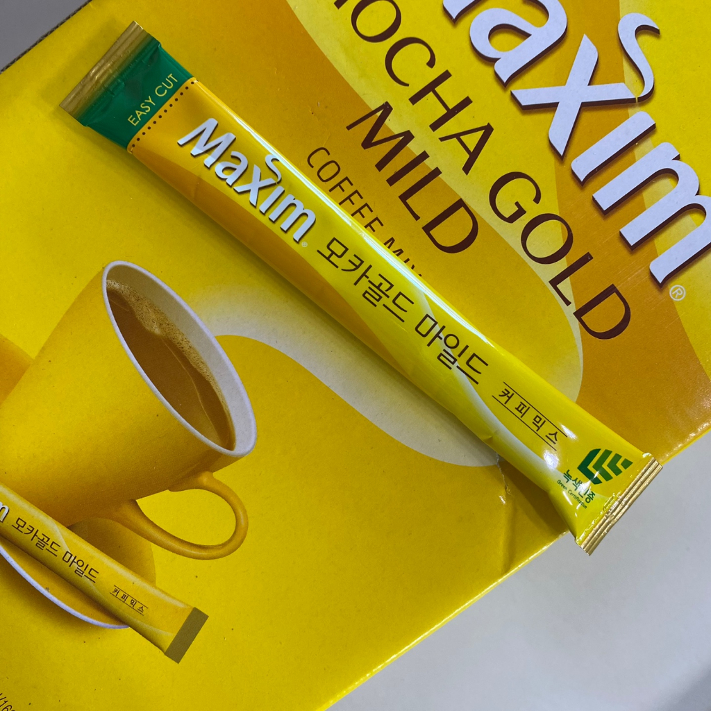 Maxim Mocha gold Mild coffee Mix กาแฟทองคํา 1T | Shopee Thailand